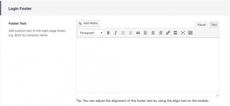 Login Page Branding - Documentation | Ultimate Client Dash